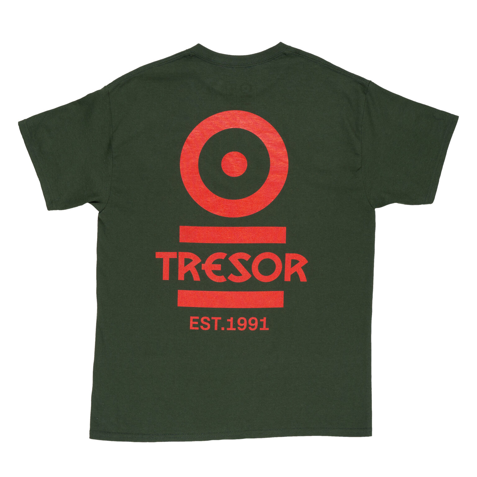 Tresor Classic Shirt - Forest Green/Red | Tresor Berlin