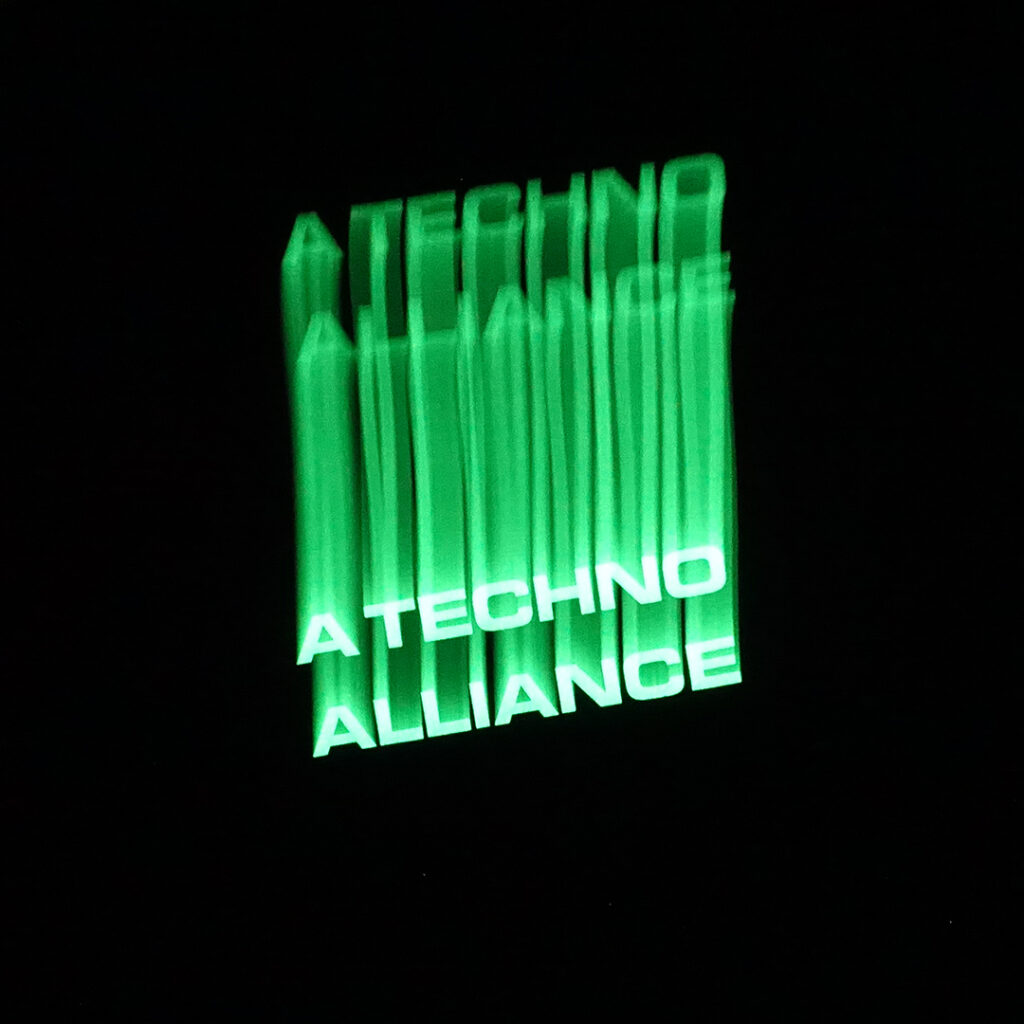 Techno Alliance S/S T-Shirt - Black/ Glow Green | Tresor Berlin