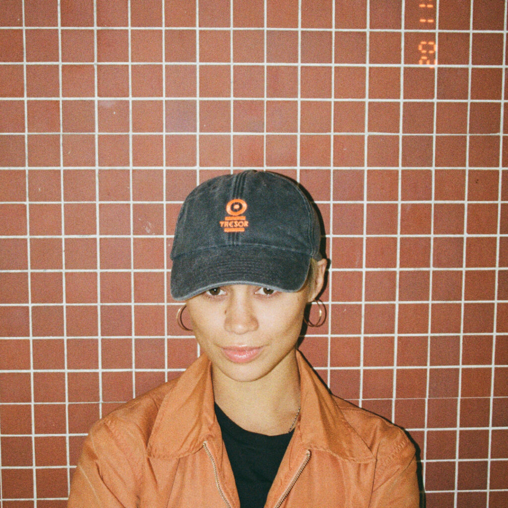 Washed Orange Logo Cap | Tresor Berlin