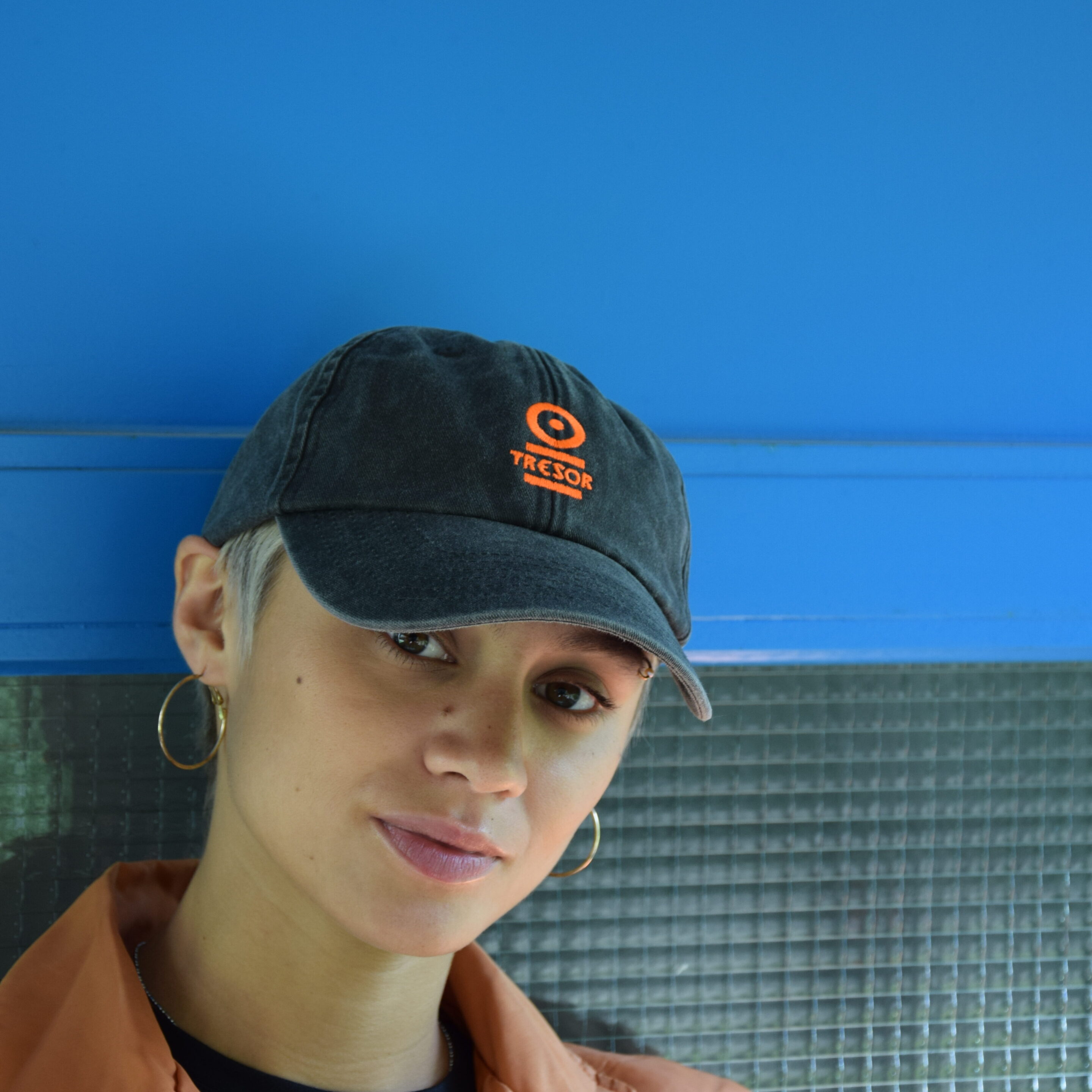 Washed Orange Logo Cap | Tresor Berlin