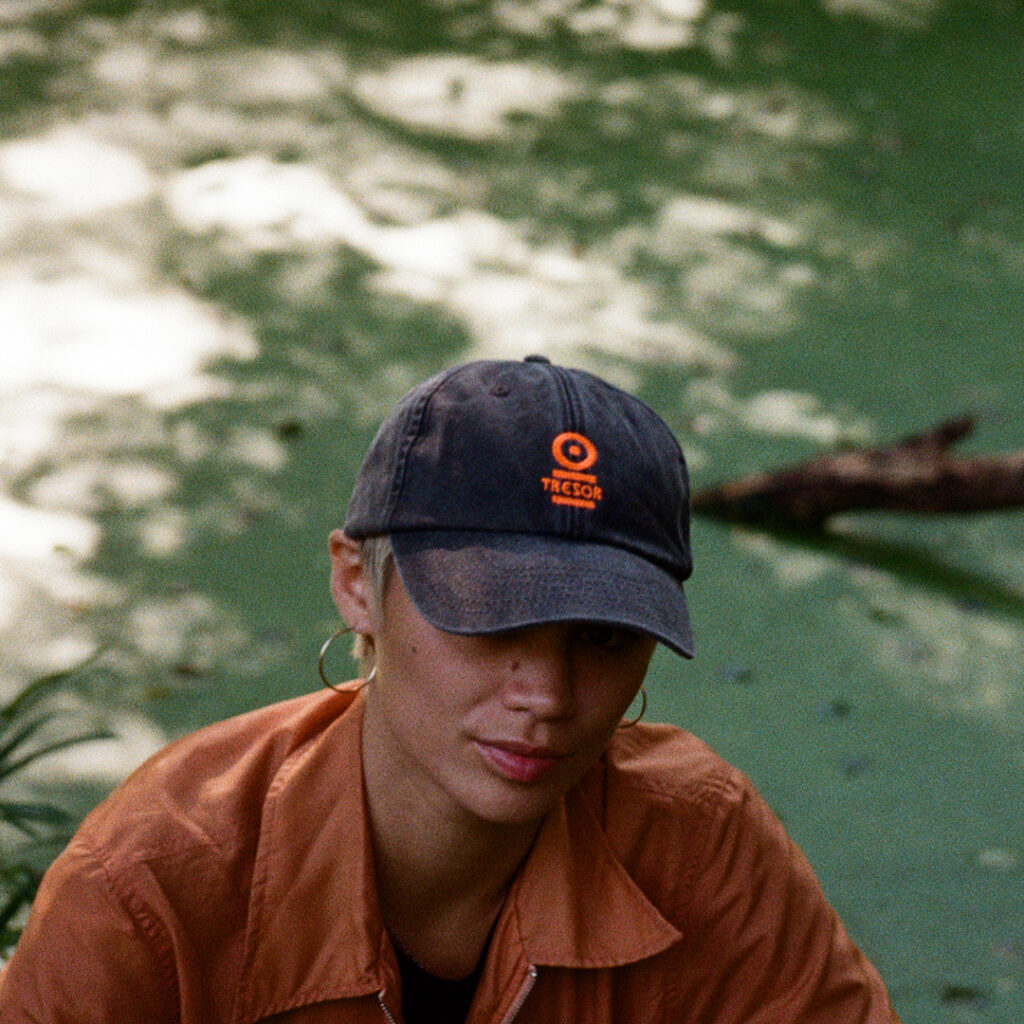 Washed Orange Logo Cap | Tresor Berlin