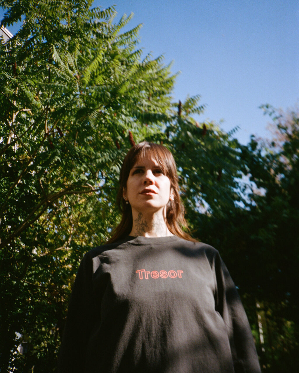 fitted Longsleeve Outline Logo | Tresor Berlin