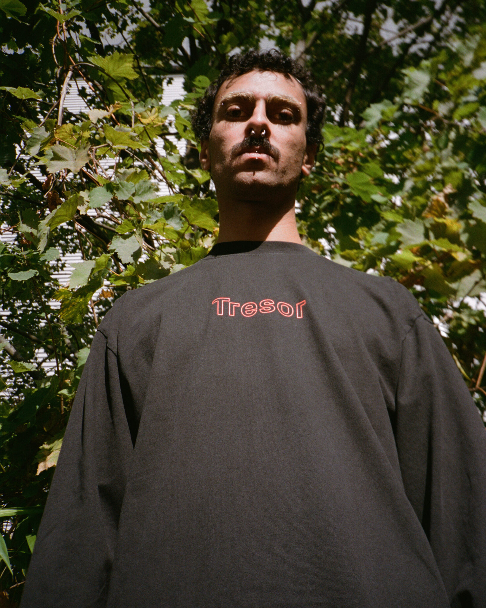 Boxy Longsleeve Outline Logo | Tresor Berlin